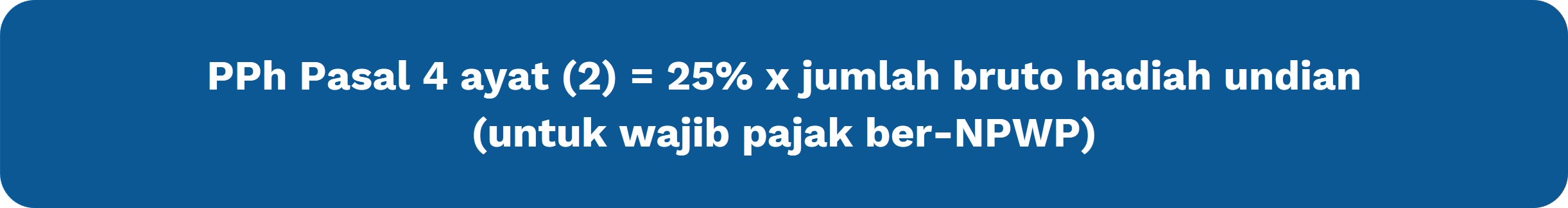 Hadiah Undian - Panduan Pajak Transaksi